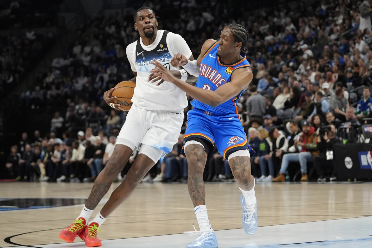 NBA Daily Metrics: Wolves Shock Thunder, Reid Takes the Spotlight - Rebanse