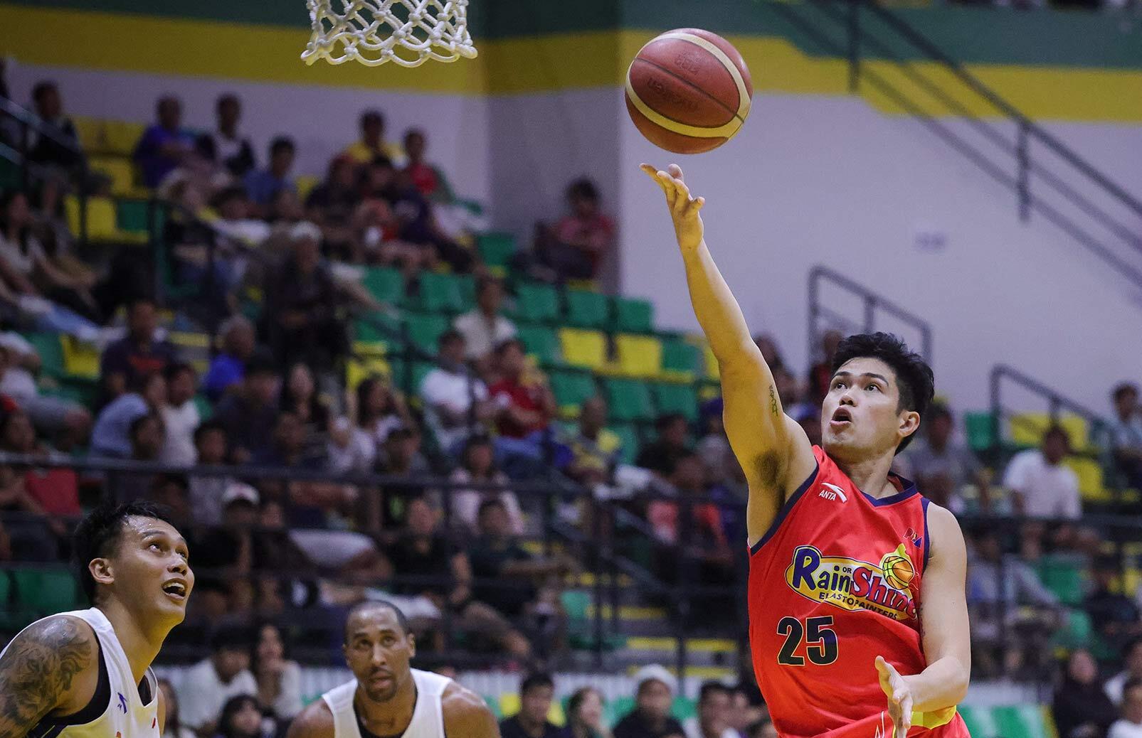 Leonard Santillan Was on Fire as Rain or Shine Survived TNT 110-109 ...