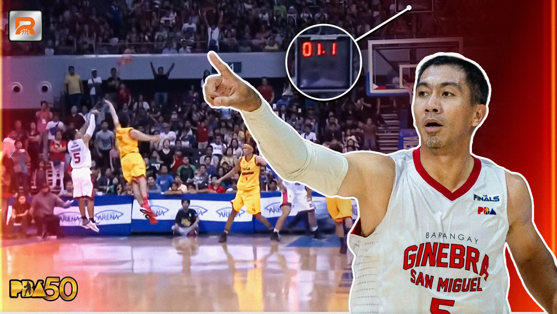 PBA@50: Ginebra Pulls Off Christmas-Day Miracle vs. Star Hotshots