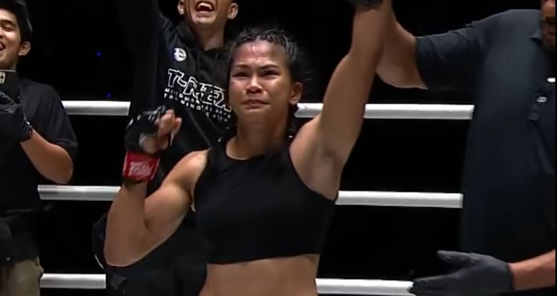 Champ, Finally! Denice Zamboanga Wrests ONE Belt with TKO of Alyona ...