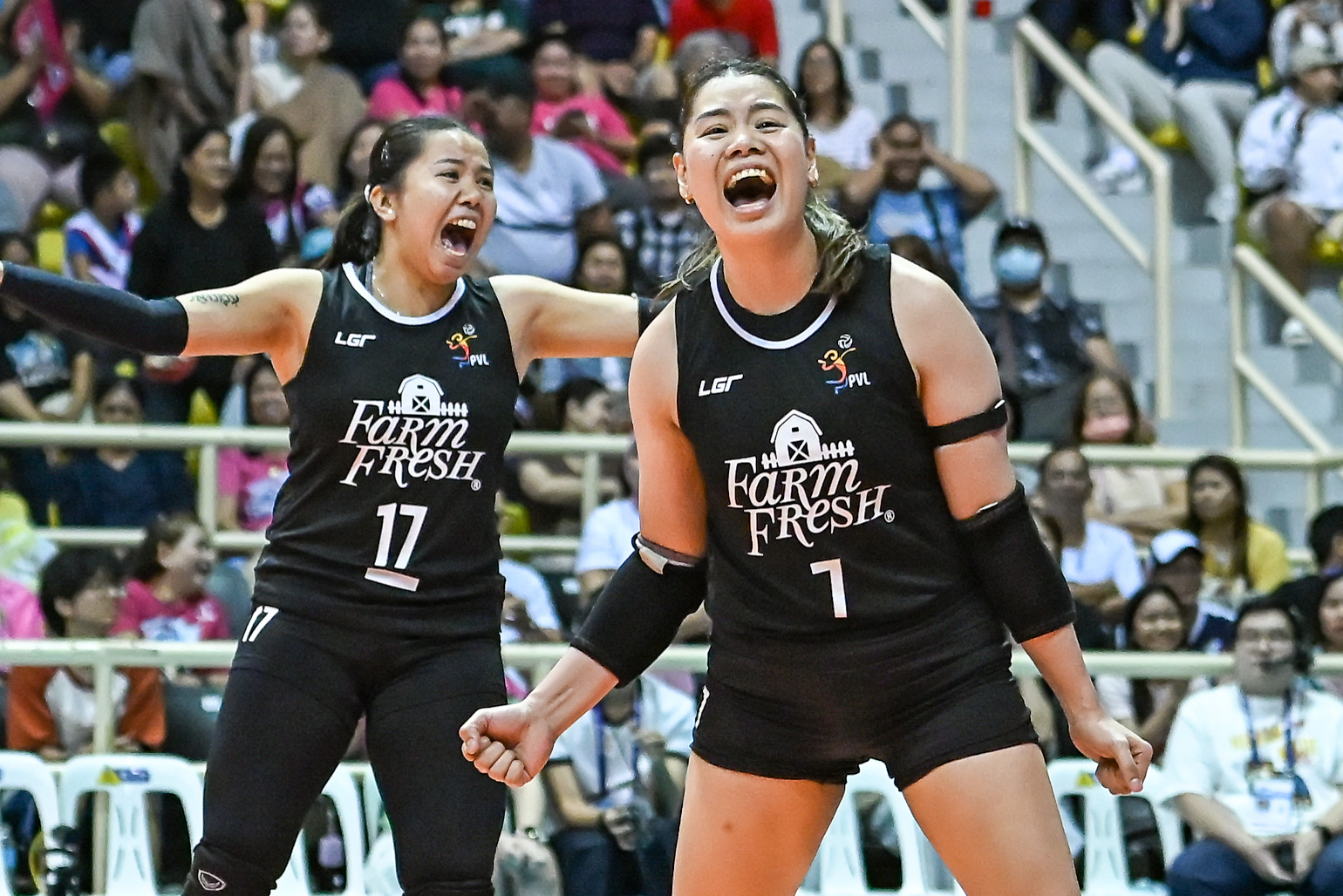 2026 PVL All-Filipino: Farm Fresh Rides on Royse Tubino Heroics ...