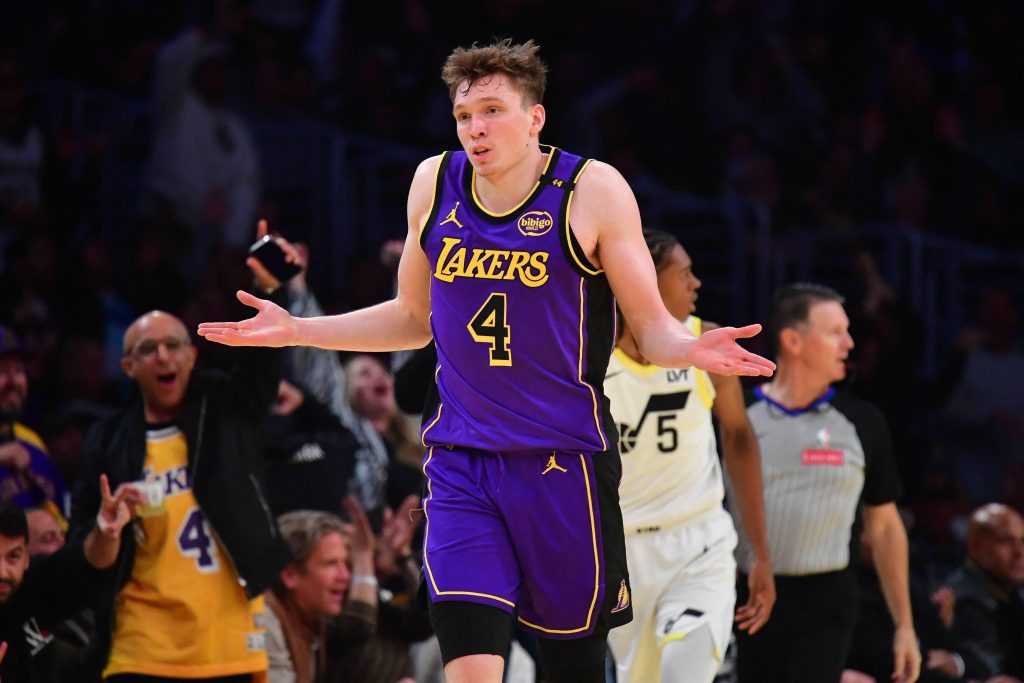 NBA: Lakers Rookie Dalton Knecht Erupts for Career-high 37 Points to Take Down the Jazz - Rebanse