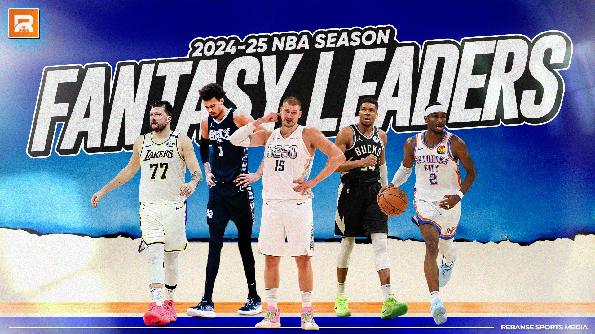 2024–25 NBA Regular Season Fantasy MVP Rankings - Rebanse