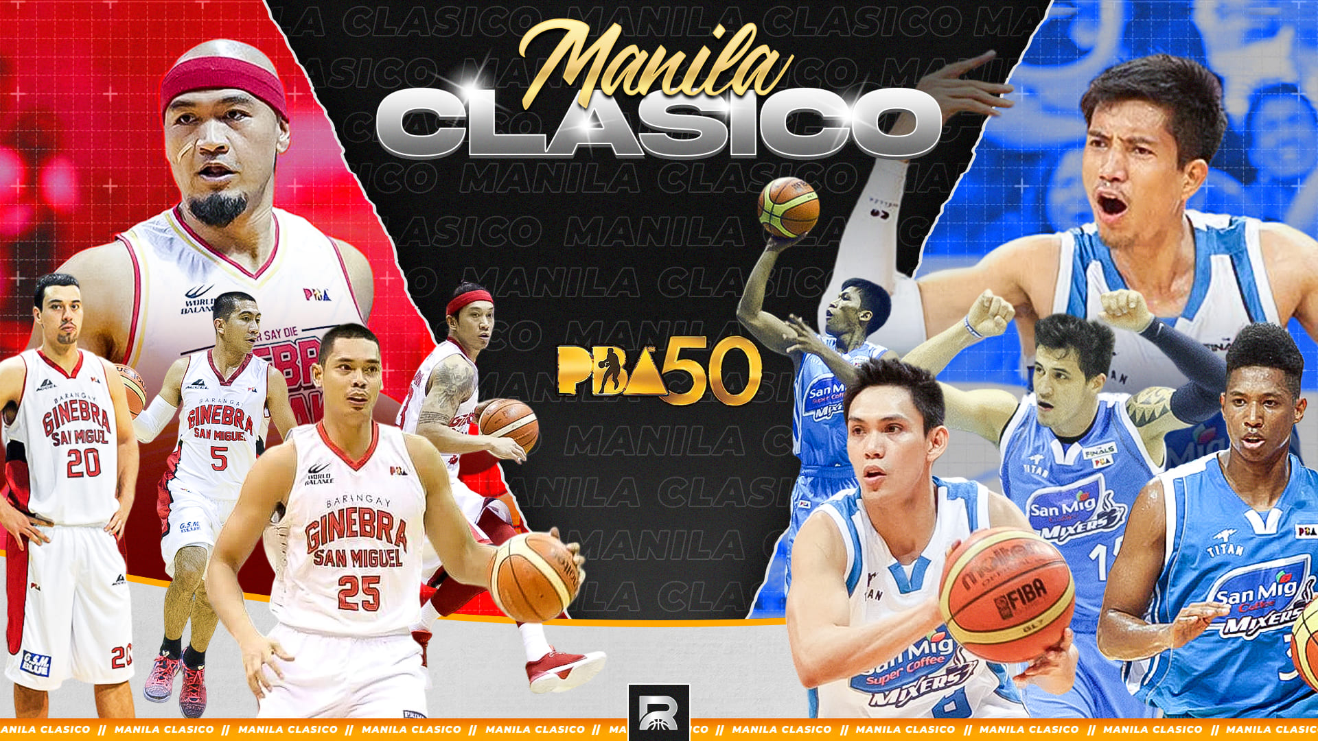 PBA at 50: Manila Clasico PBA's Greatest Rivalry - Rebanse