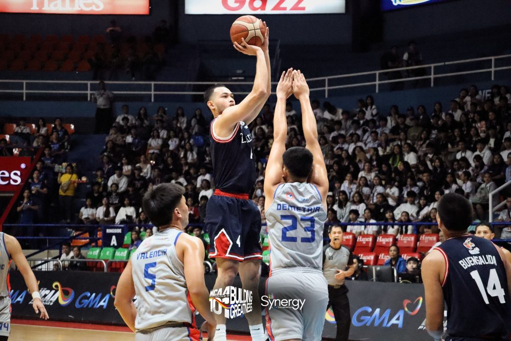 NCAA Season 101 (Quarterfinals): Kevin Santos Hits All Cylinders for ...