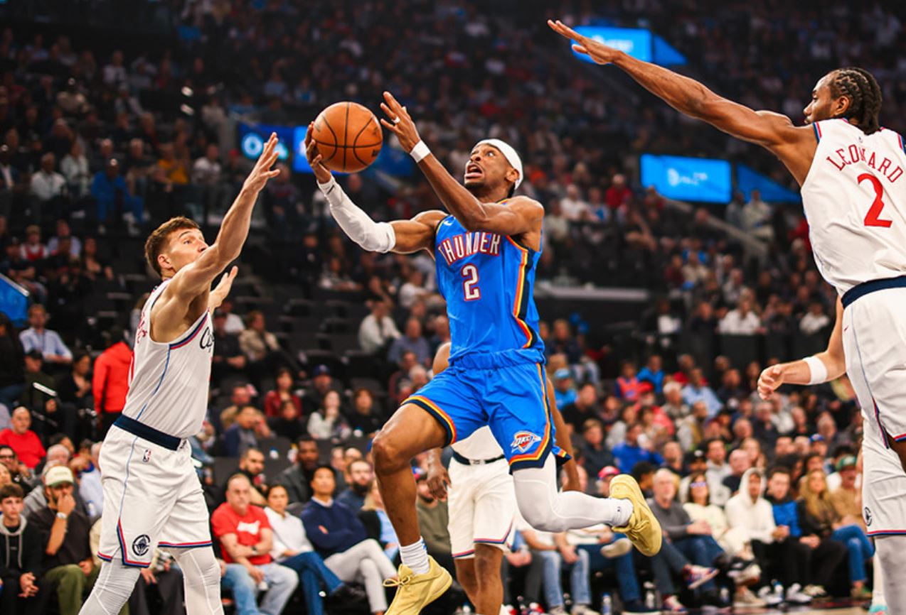NBA Roundup: Thunder Escape Clippers, Cavs Snap Skid, Heat Finally Win ...